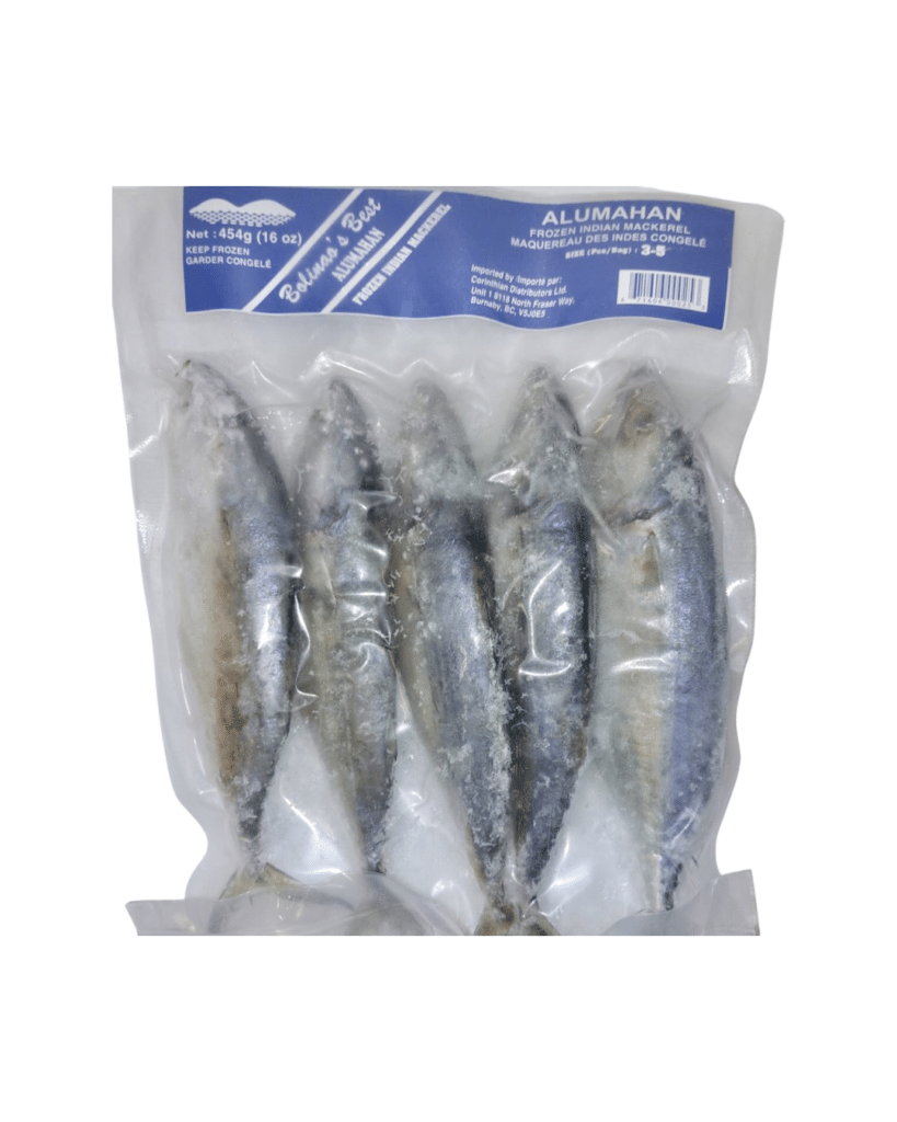 Bolinao's Frozen ALUMAHAN (Indian Mackerel) 22/454g ( 3-5) | Corinthian ...