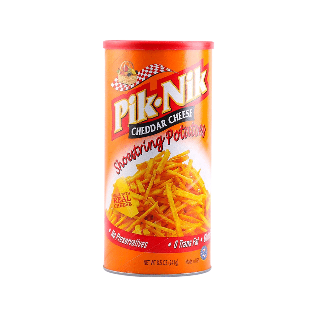 PIKNIK Potato Strings - Cheddar Cheese | Corinthian Distributors