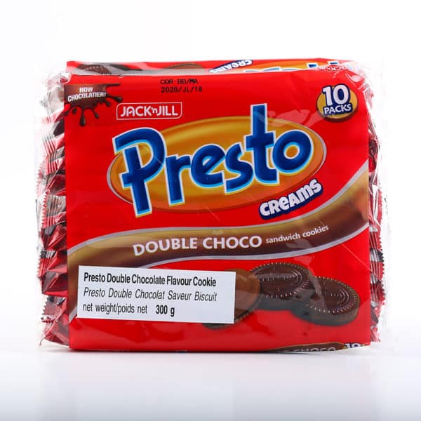 Presto Creams Double Chocolate | Corinthian Distributors