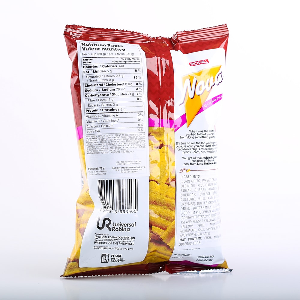 Jack'n Jill Nova Country Cheddar | Corinthian Distributors