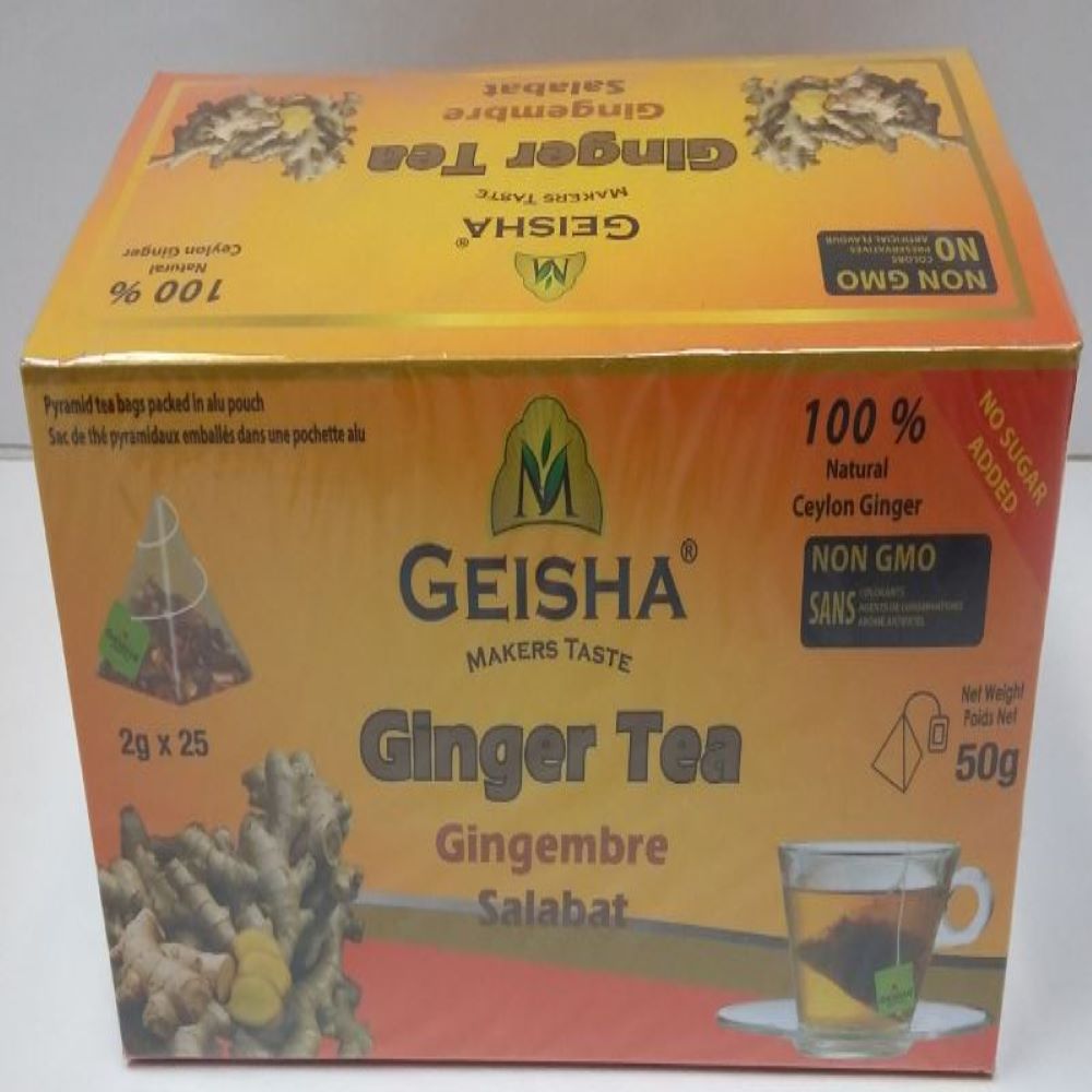Geisha Pure Ginger (Salabat) Tea | Corinthian Distributors