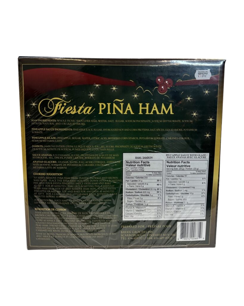 FIESTA Pina Ham 2 pcs/case | Corinthian Distributors