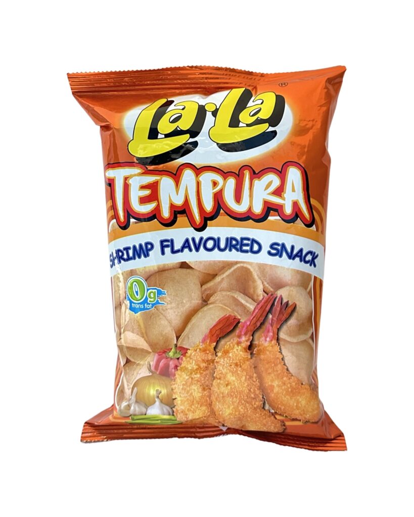 LALA Tempura Flavored Snack 24x100G | Corinthian Distributors