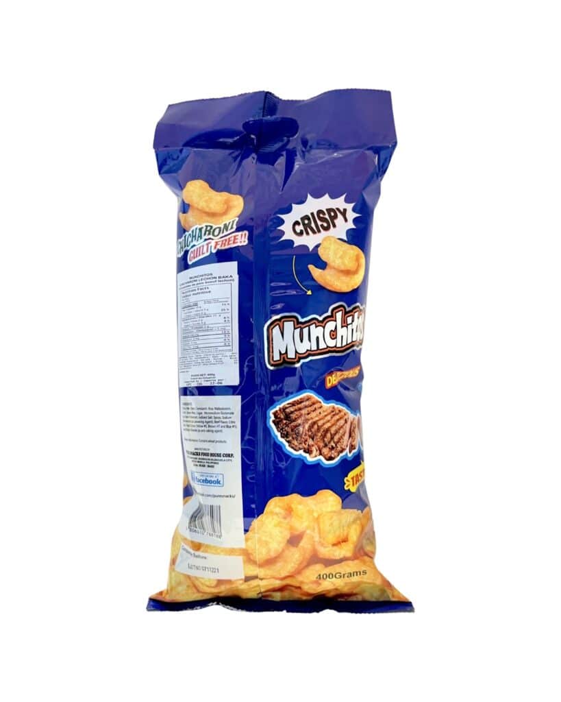 MUNCHITOS Chicharoni Lechon Baka 10x400g | Corinthian Distributors