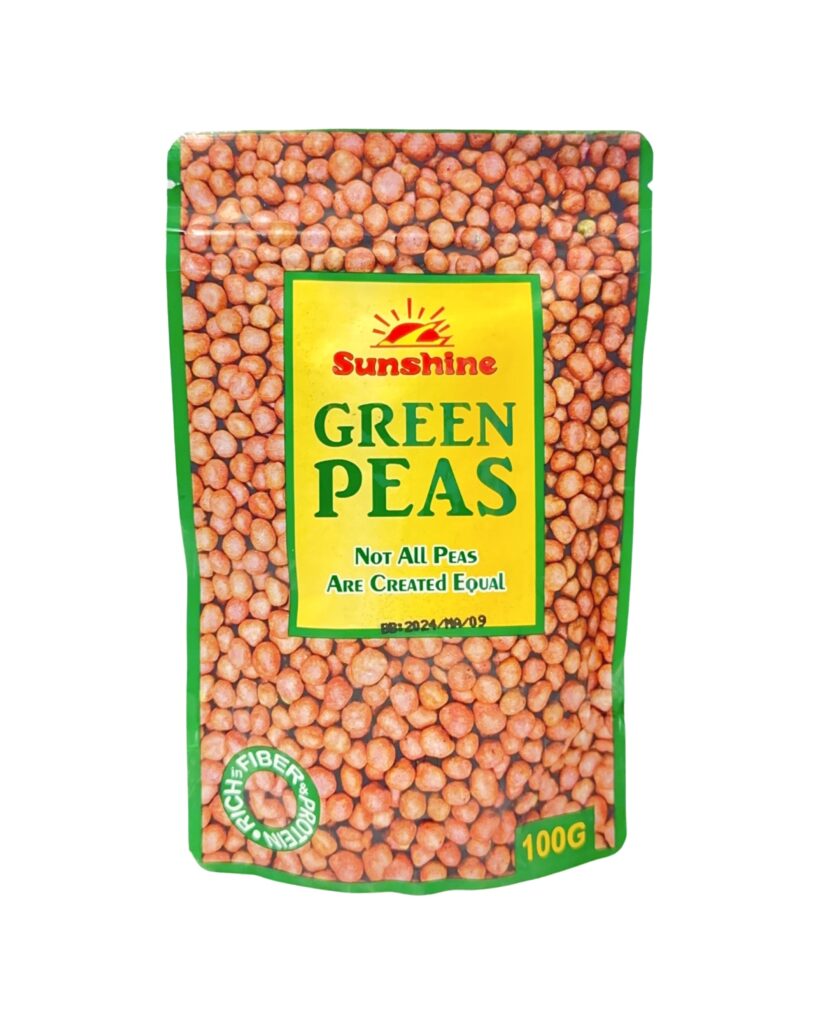 SUNSHINE Green Peas 24x100 g | Corinthian Distributors