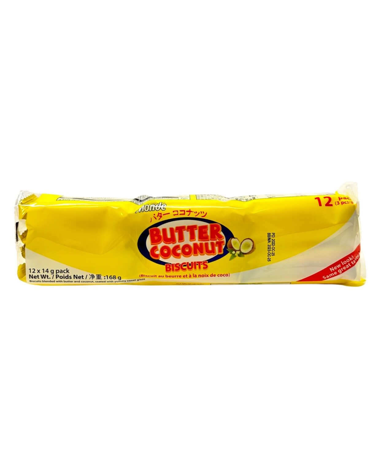 MONDE Butter Coconut Biscuits 24x12x14g | Corinthian Distributors