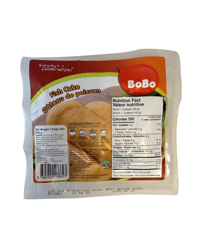 BOBO Frozen Fish Cake | Corinthian Distributors