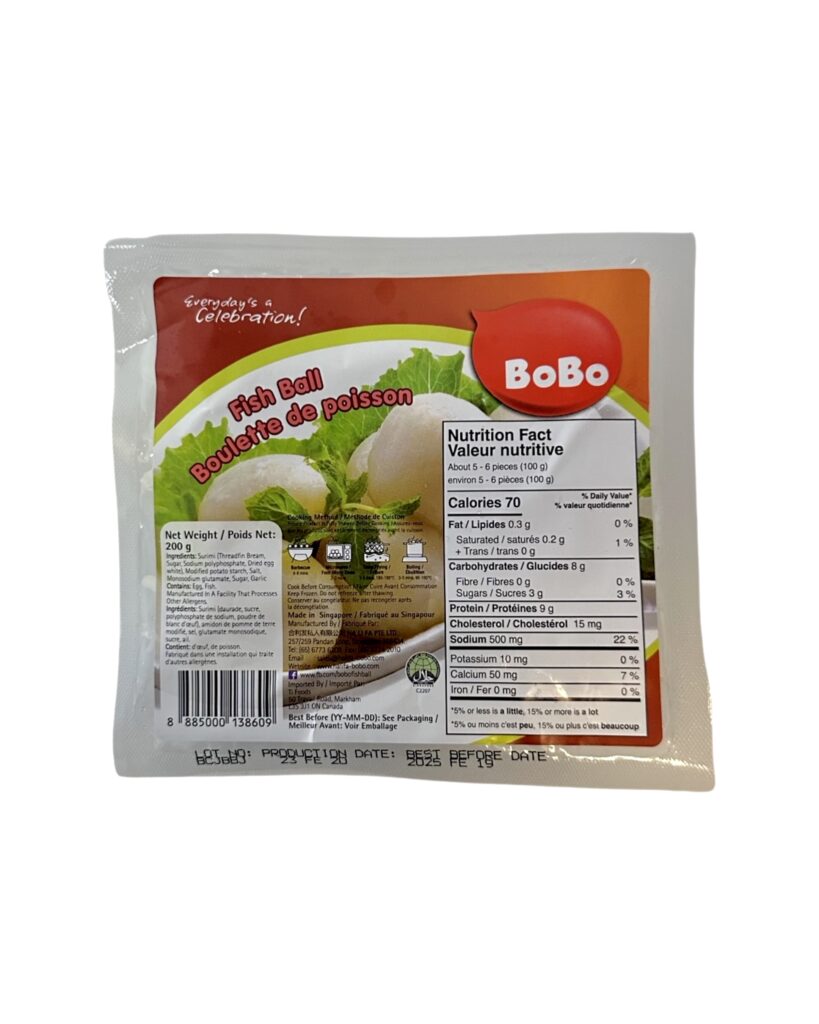BOBO Frozen Fish Ball | Corinthian Distributors