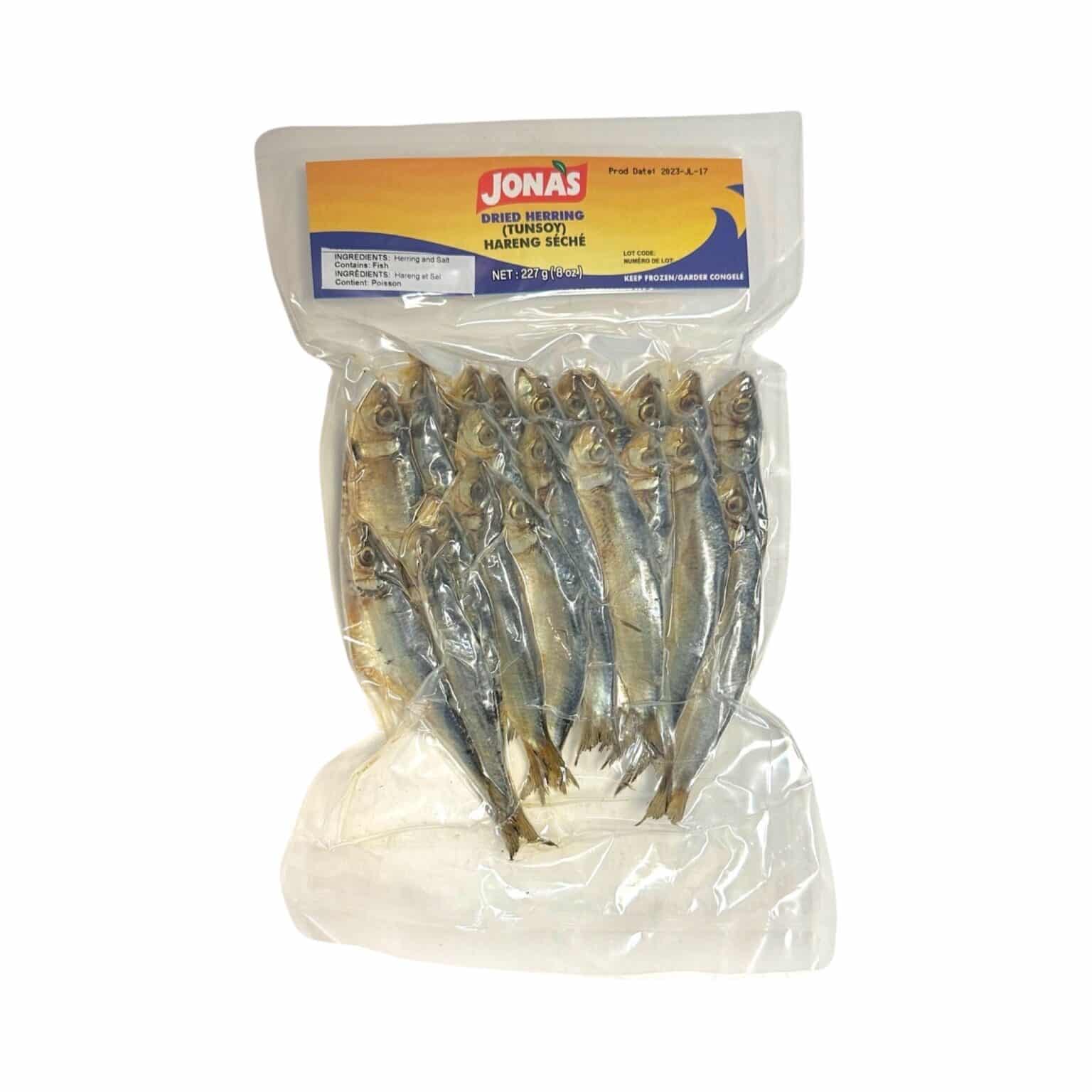 JONAS Dried Herring (Tunsoy) Tuyo | Corinthian Distributors